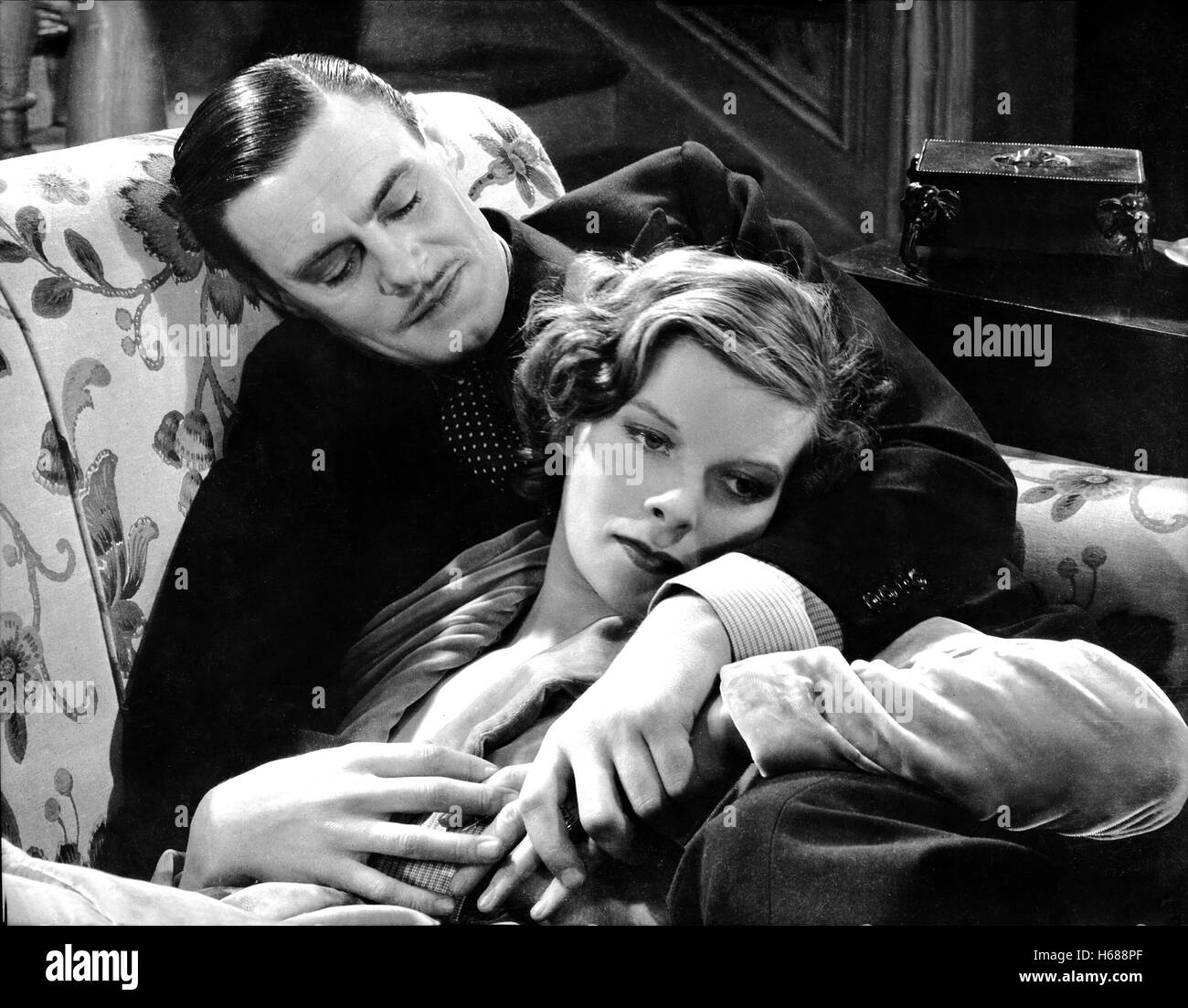 COLIN CLIVE, KATHARINE HEPBURN, CHRISTOPHER STRONG, 1933 Stock Photo ...