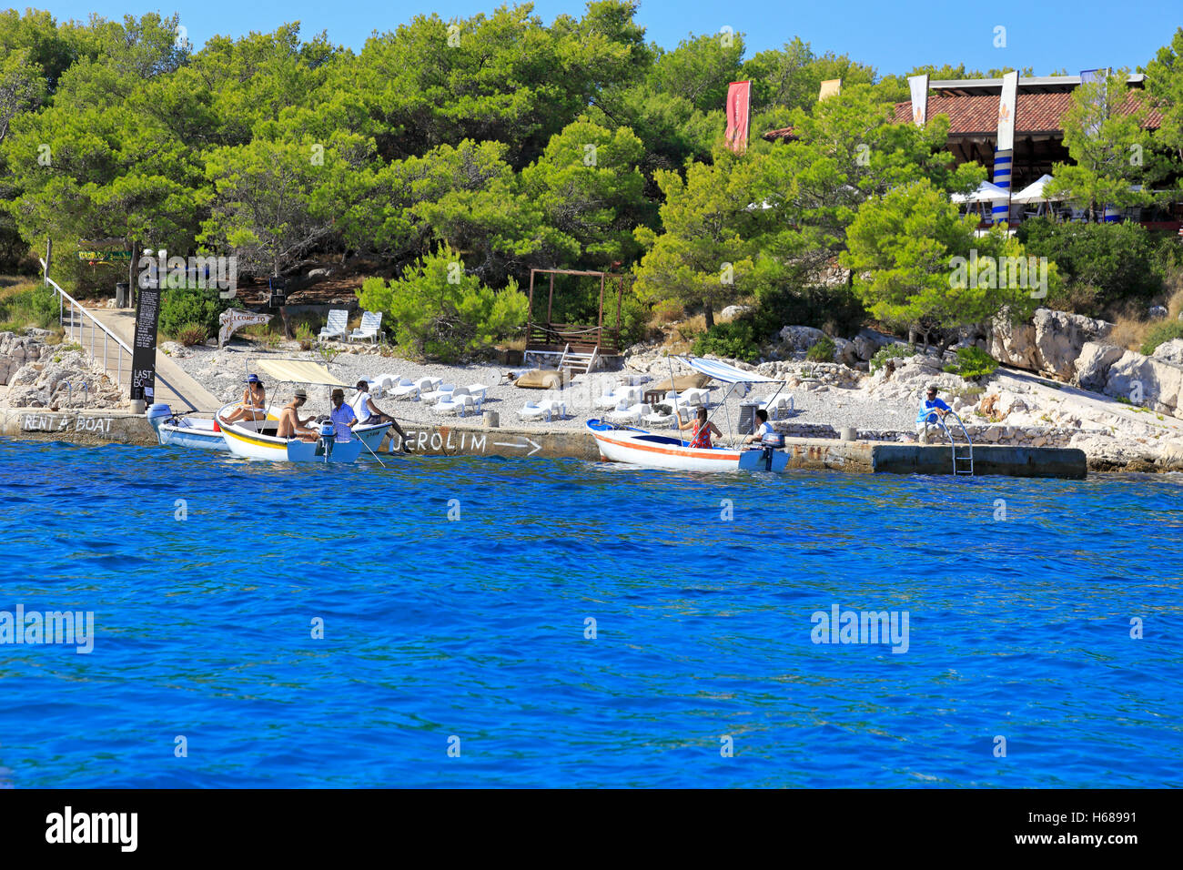 Jerolim island hi-res stock photography and images - Alamy