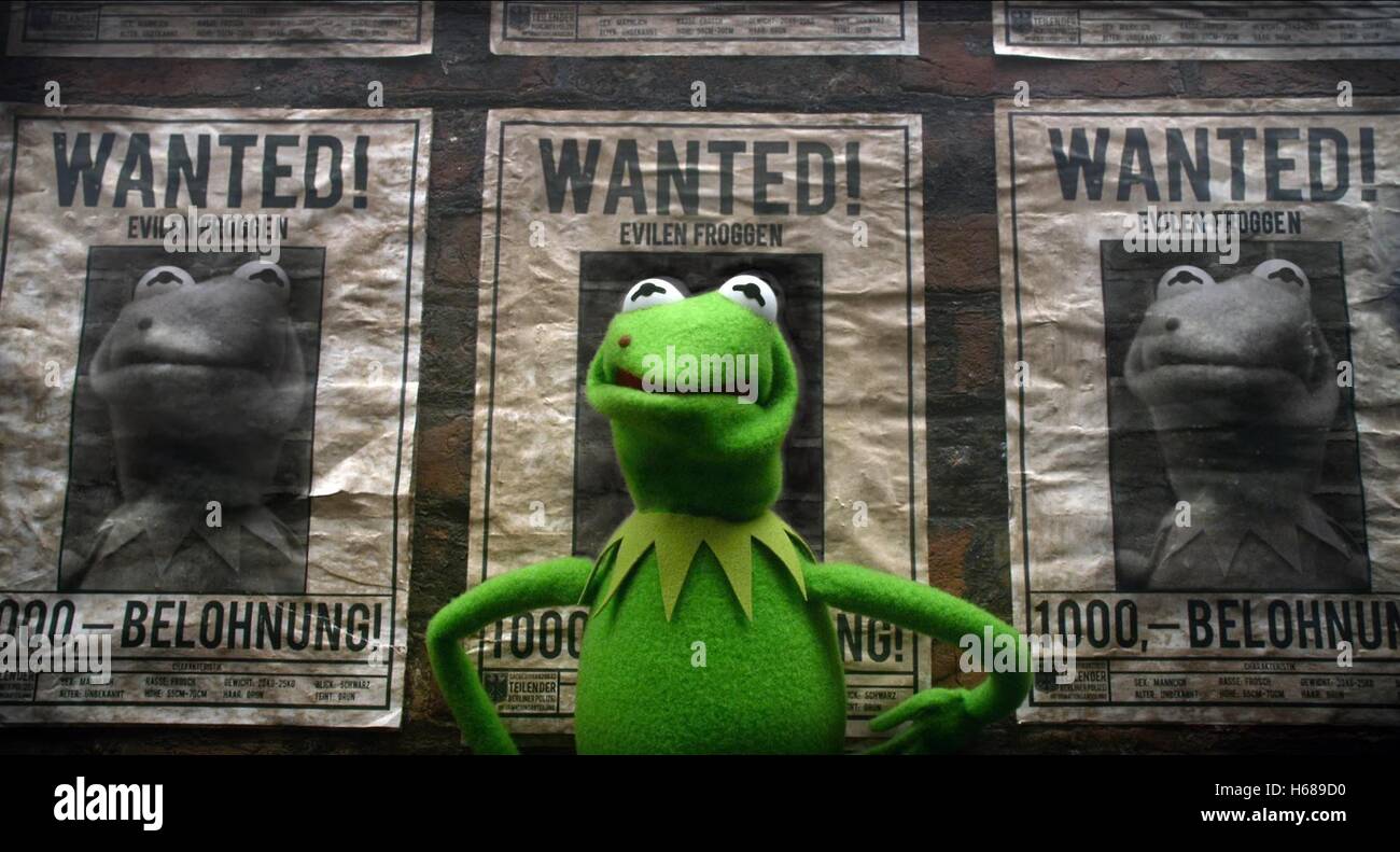 Muppets Most Wanted Kermit High Resolution Stock Photography and Images ...
