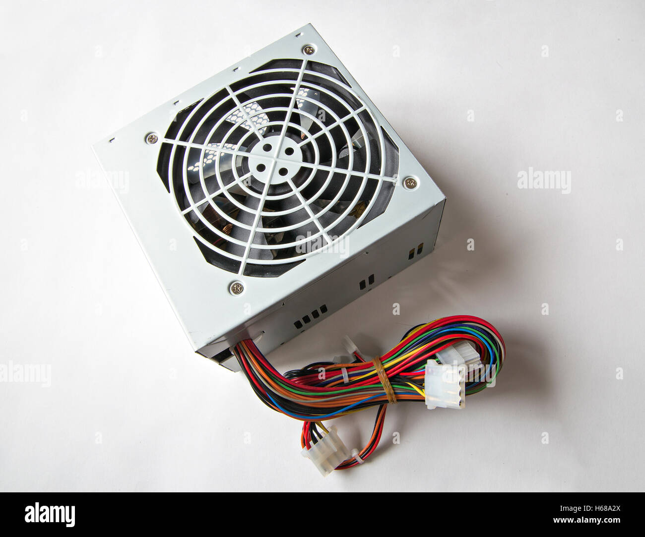 PSU. Power supply unit on the white background Stock Photo - Alamy