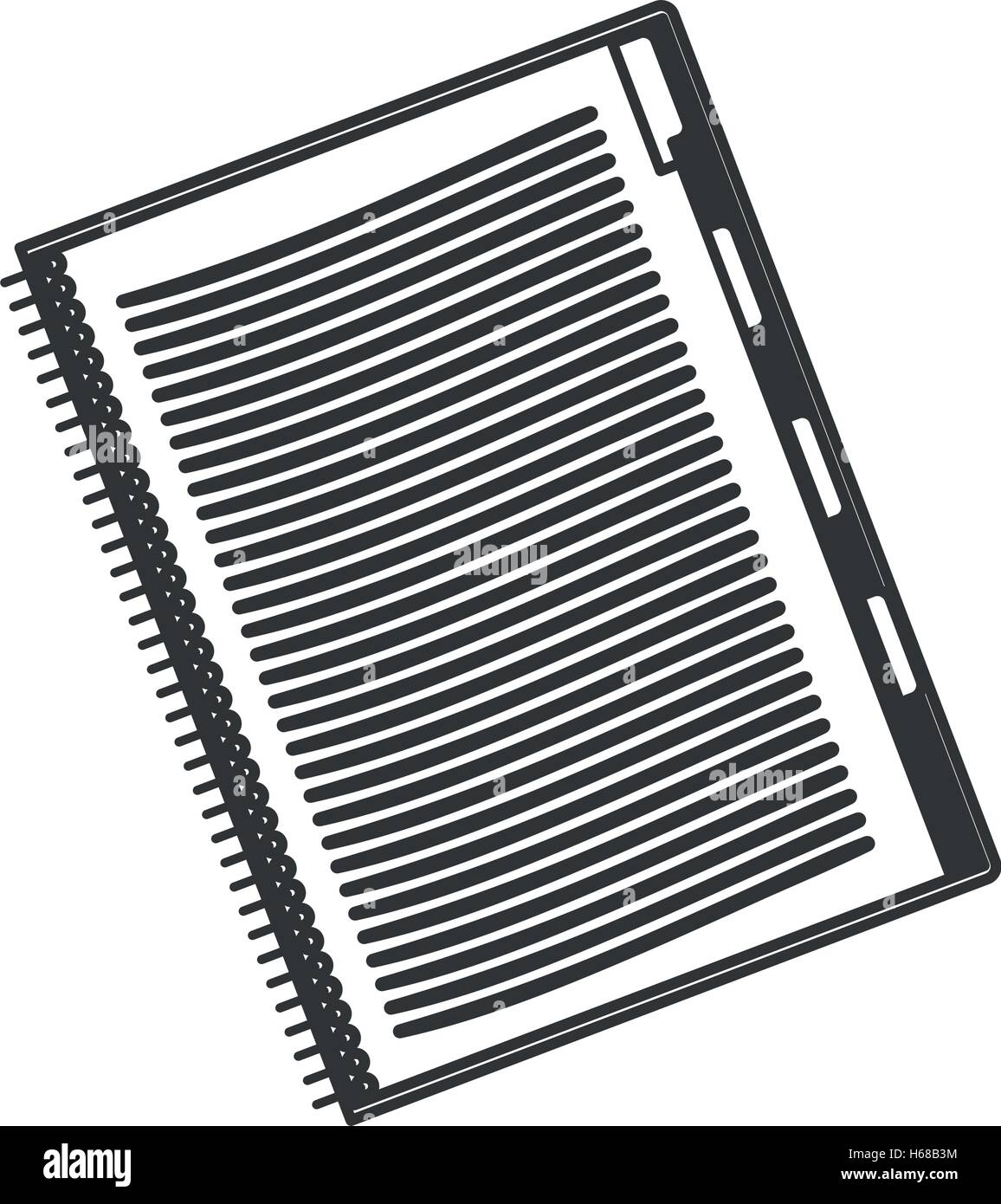 blank notebook icon Stock Vector Image & Art - Alamy