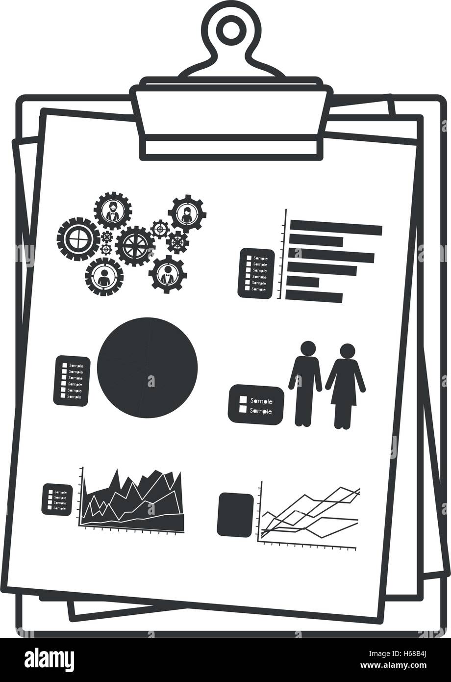 report table icon Stock Vector Image & Art - Alamy