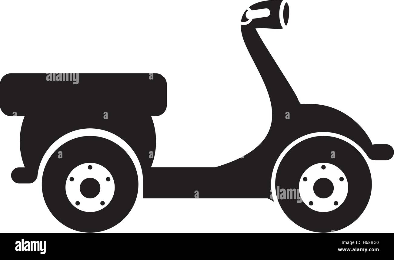 scooter bike pictogram icon image Stock Vector Image & Art - Alamy