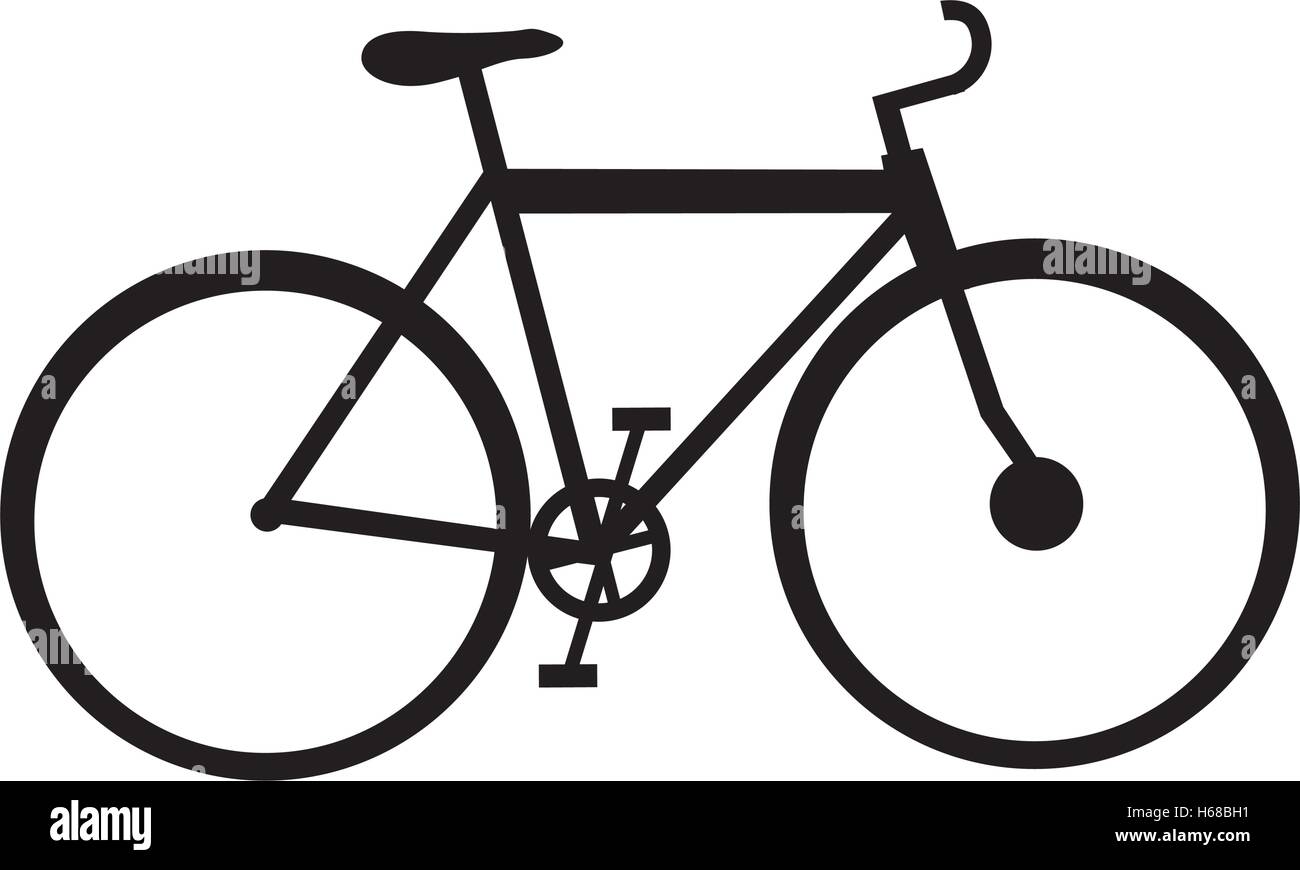 bike or bicycle pictogram icon image Stock Vector Image & Art - Alamy