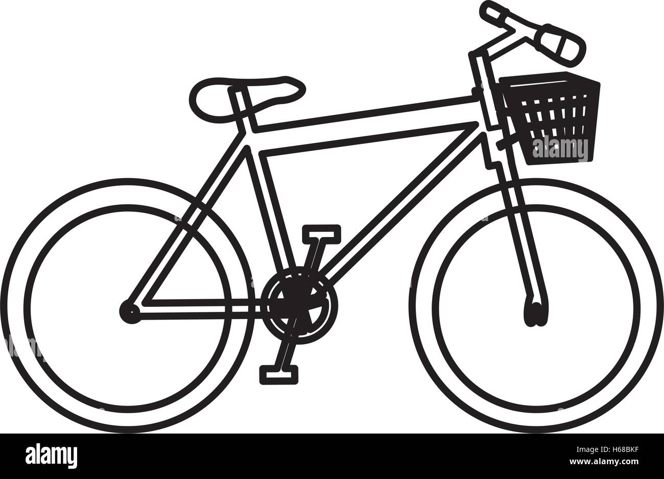 bike or bicycle pictogram icon image Stock Vector Image & Art - Alamy