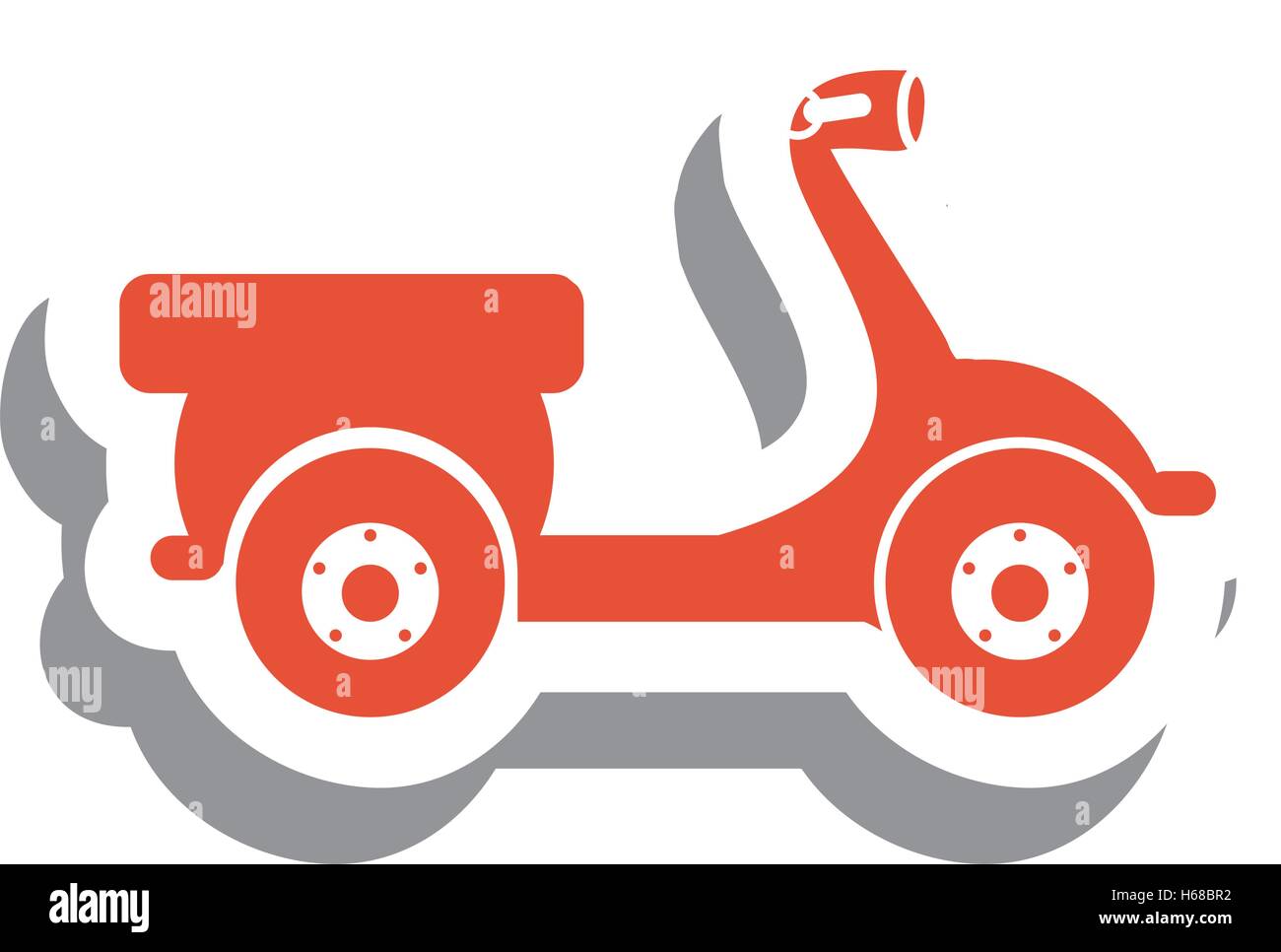 Motorbike lifestyle image Stock Vector Images - Alamy