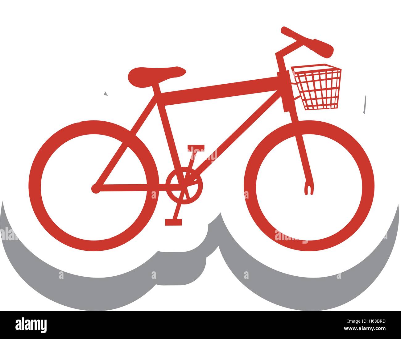 bike or bicycle pictogram icon image Stock Vector Image & Art - Alamy