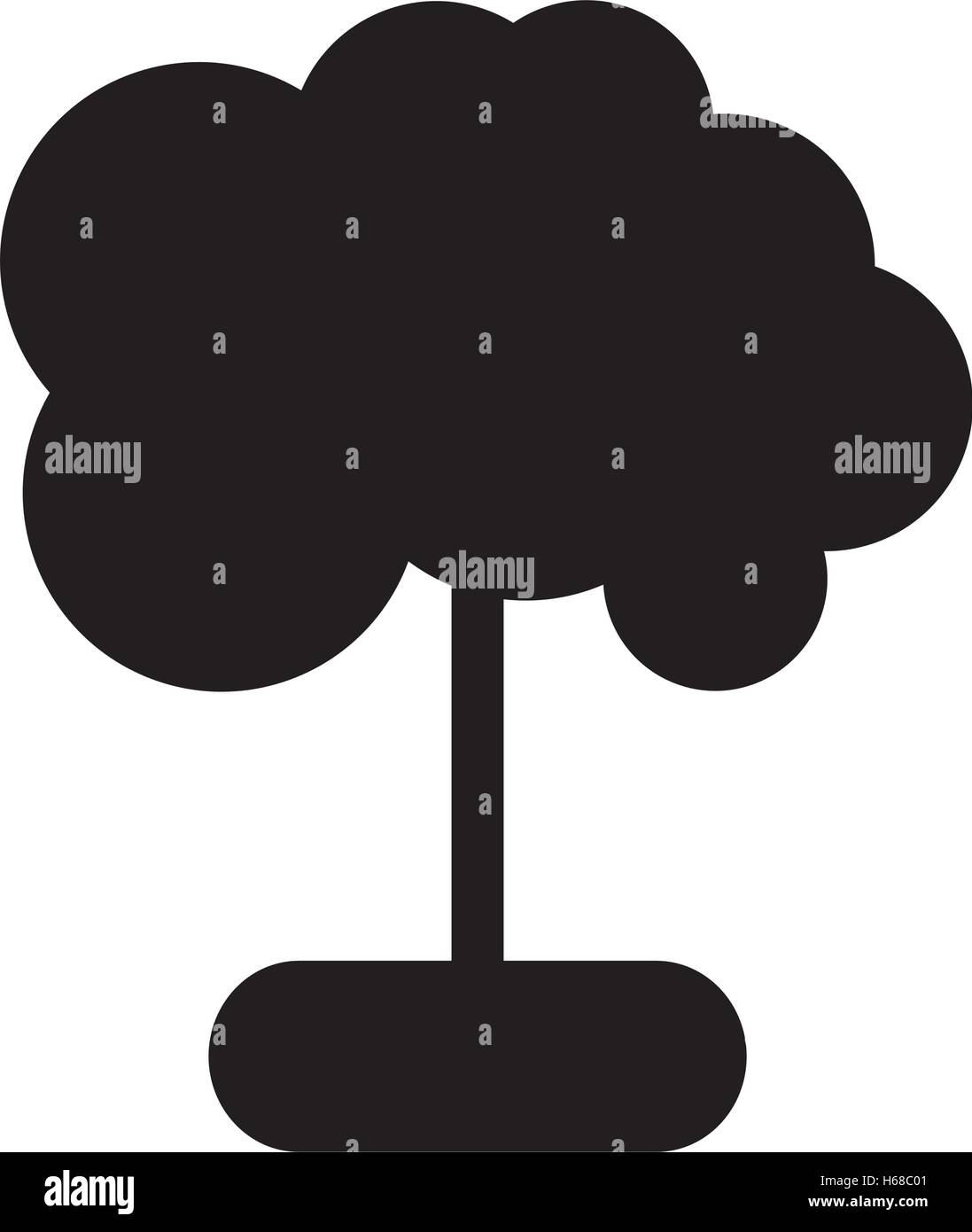 tree pictogram icon image Stock Vector Image & Art - Alamy