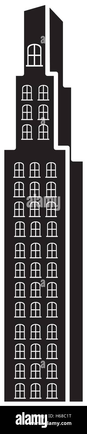 city building pictogram icon image Stock Vector Image & Art - Alamy