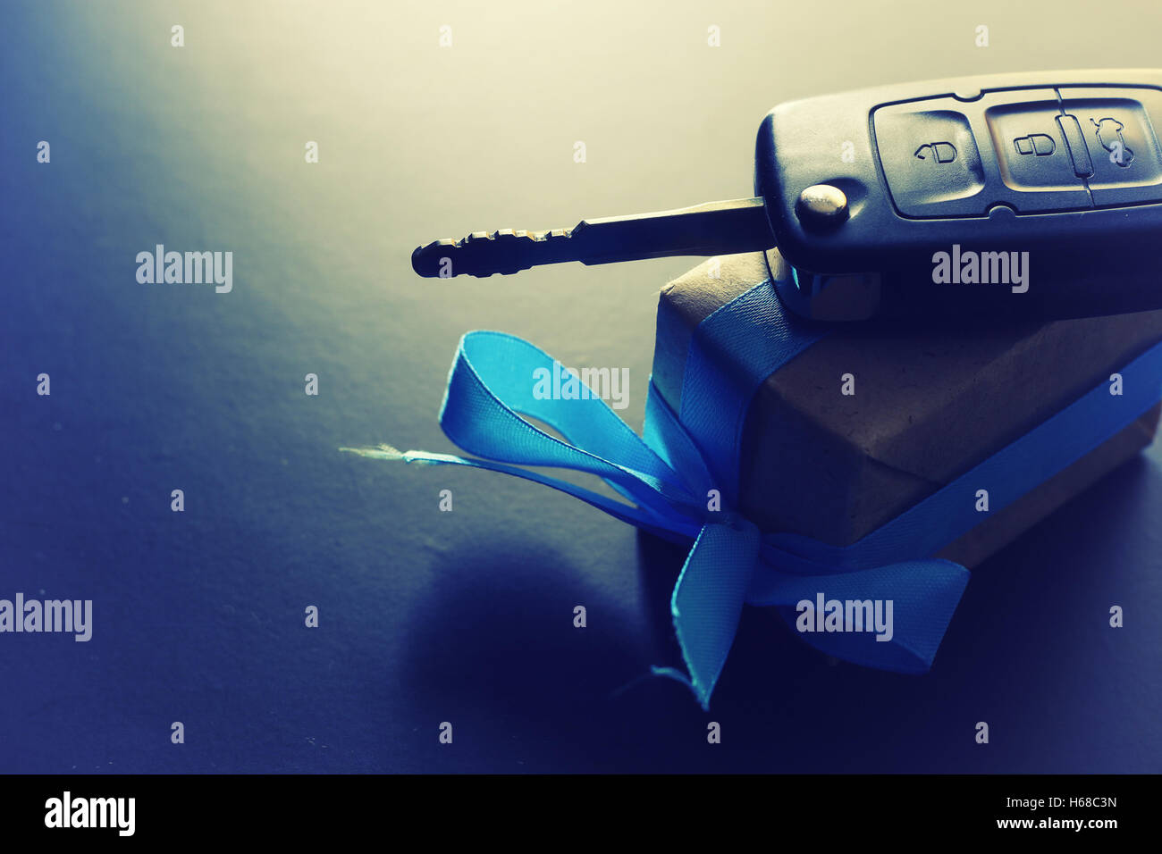 Money key gift Stock Photo - Alamy
