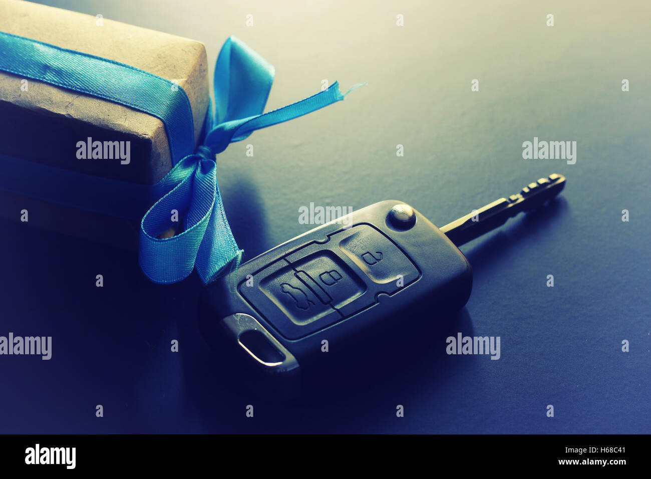 Money key gift Stock Photo - Alamy