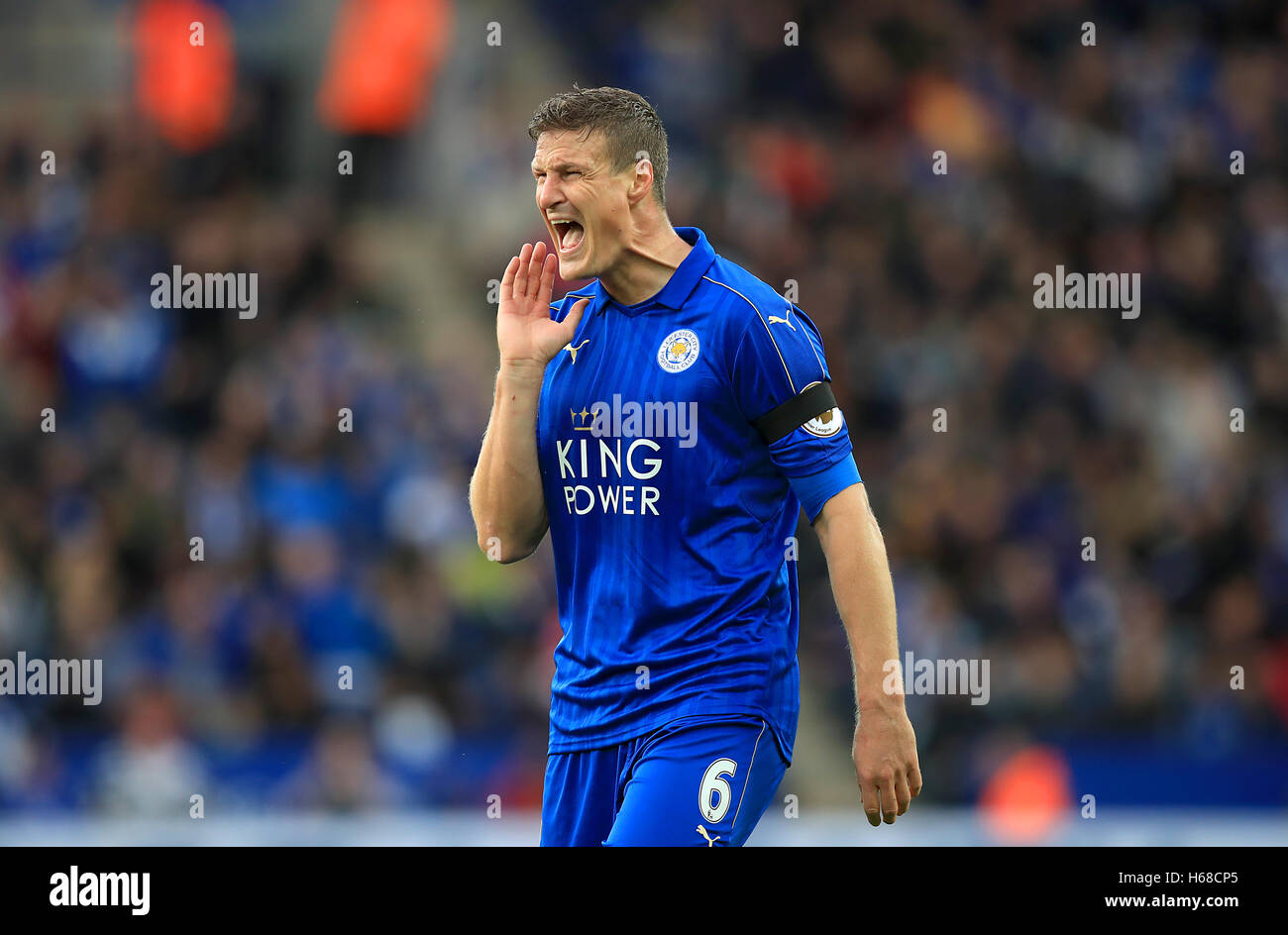 Robert Huth, Leicester City Stock Photo - Alamy