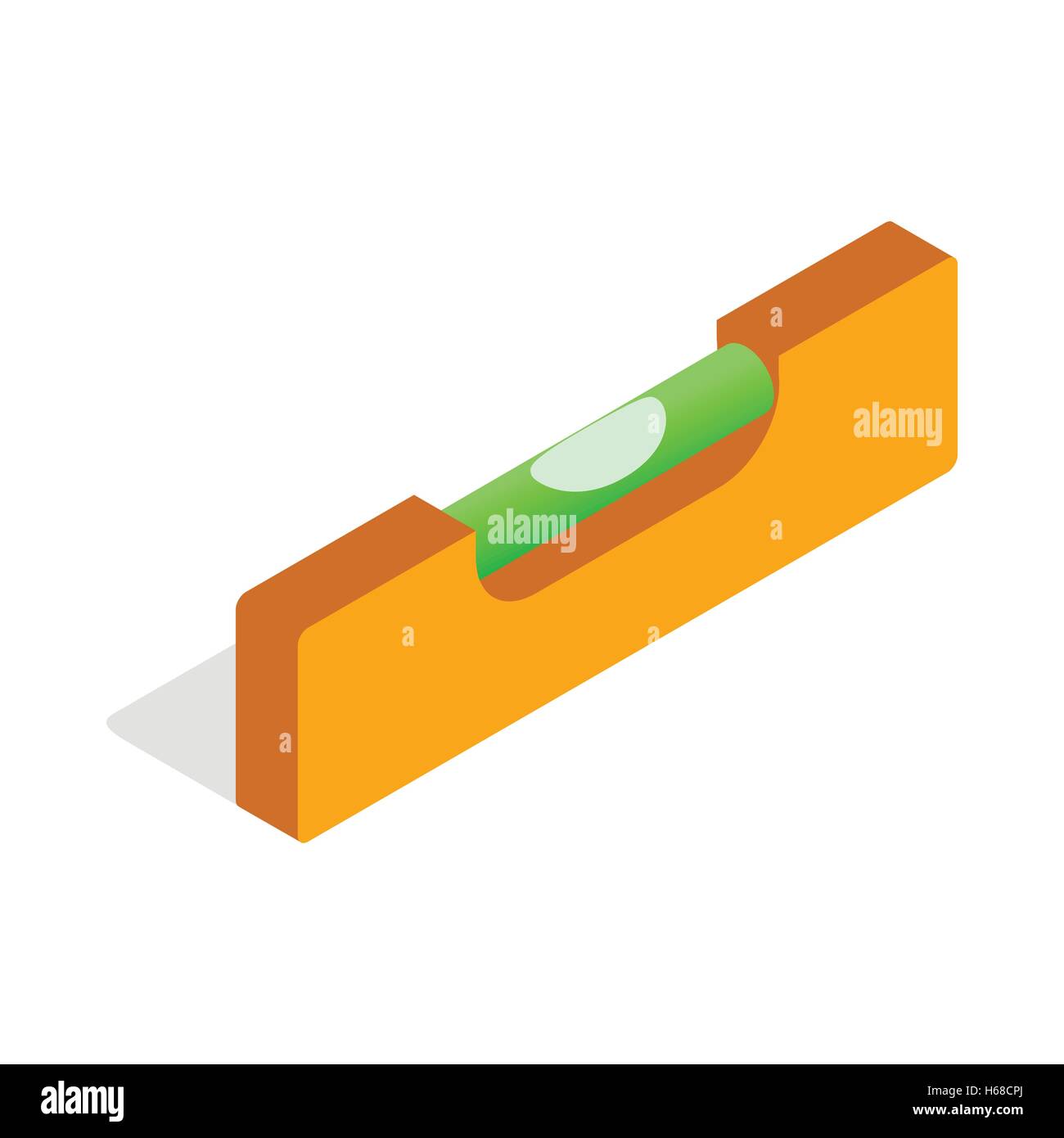 Level measurement icon, isometric 3d style Stock Vector Image & Art - Alamy