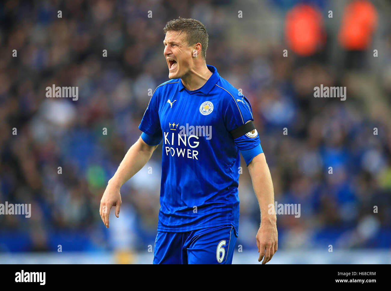 Robert Huth, Leicester City Stock Photo - Alamy