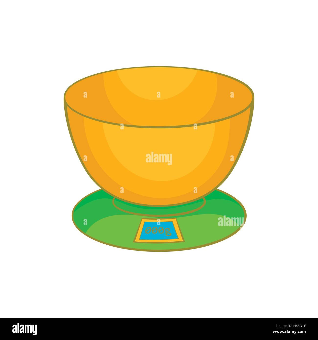 Weight scales in view Stock Vector Images - Alamy