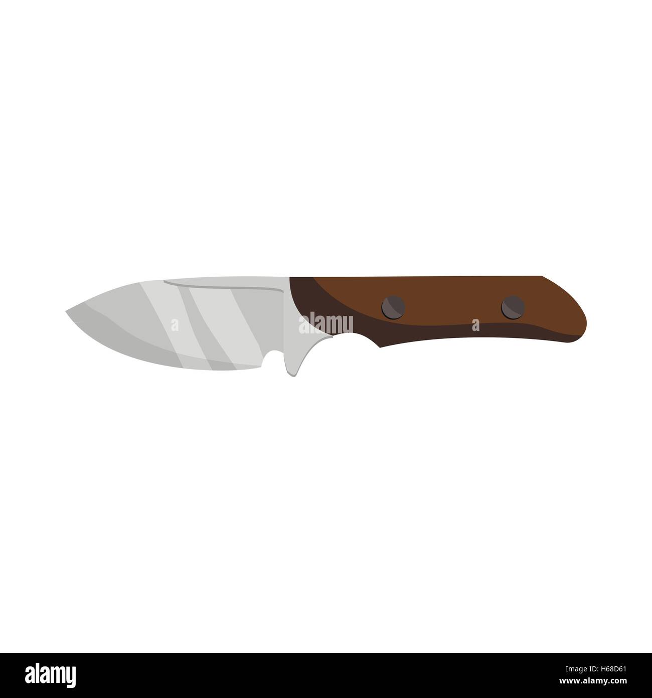 Hunting knife icon, cartoon style Stock Vector Image & Art - Alamy