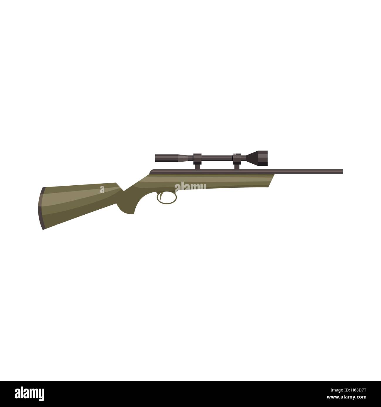 Hunting rifle icon, cartoon style Stock Vector Image & Art - Alamy