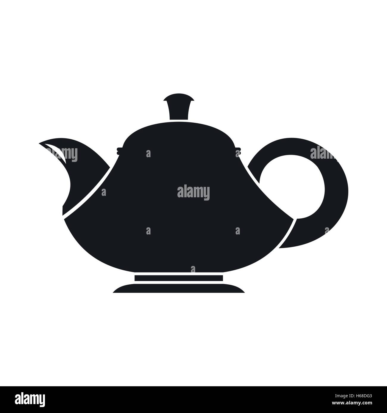 Teapot icon, simple style Stock Vector Image & Art - Alamy