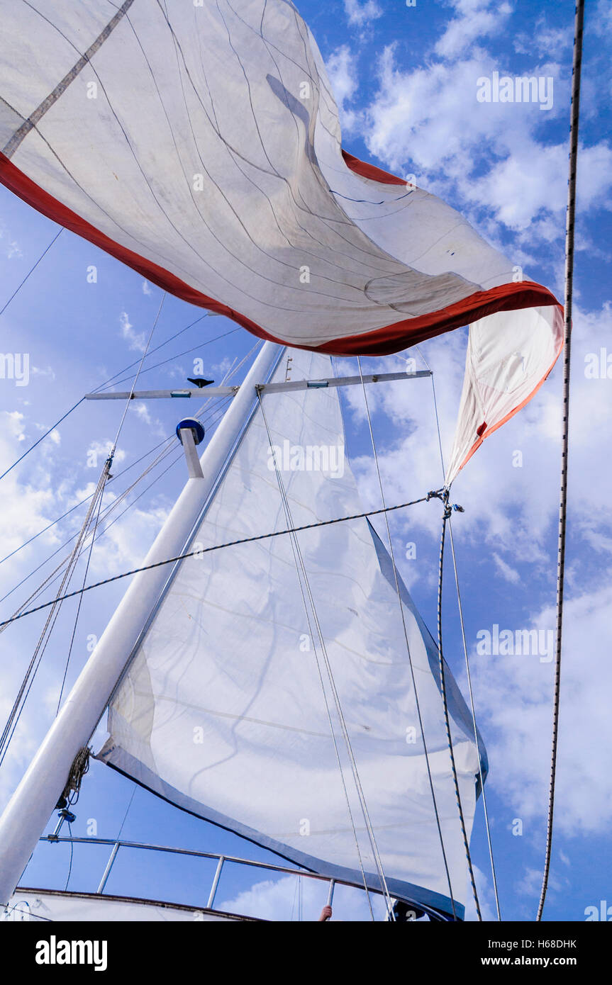 Flapping sail hi-res stock photography and images - Alamy