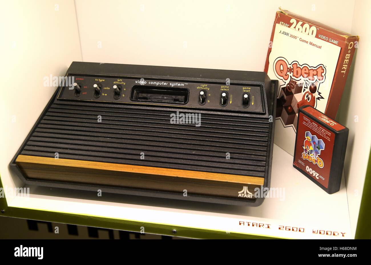 Atari 2600 Woody at Video game console's Museum on August 17, 2016 in ...