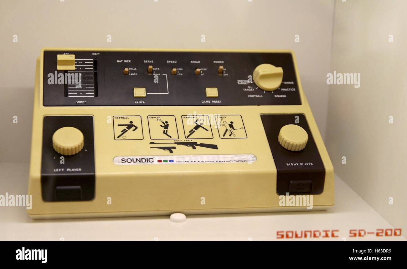 Soundic SD-200 at Video game console's Museum on August 17, 2016 in ...