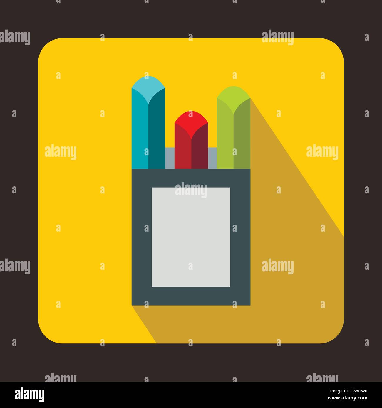 Blue chalk stick Stock Vector Images - Alamy