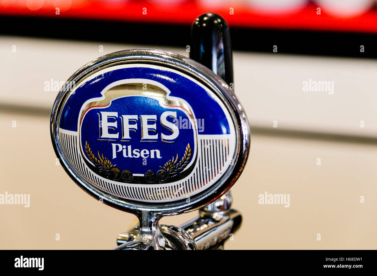 Efes beer pump hi-res stock photography and images - Alamy