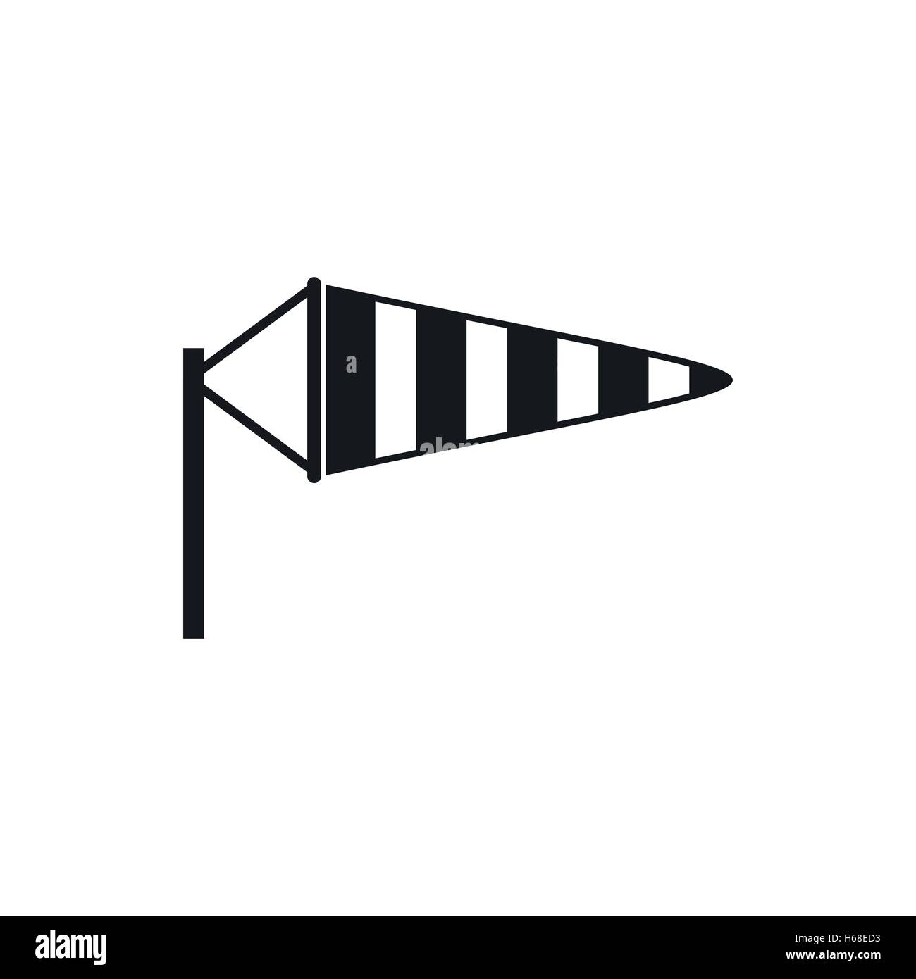 Windsock icon, simple style Stock Vector Image & Art - Alamy