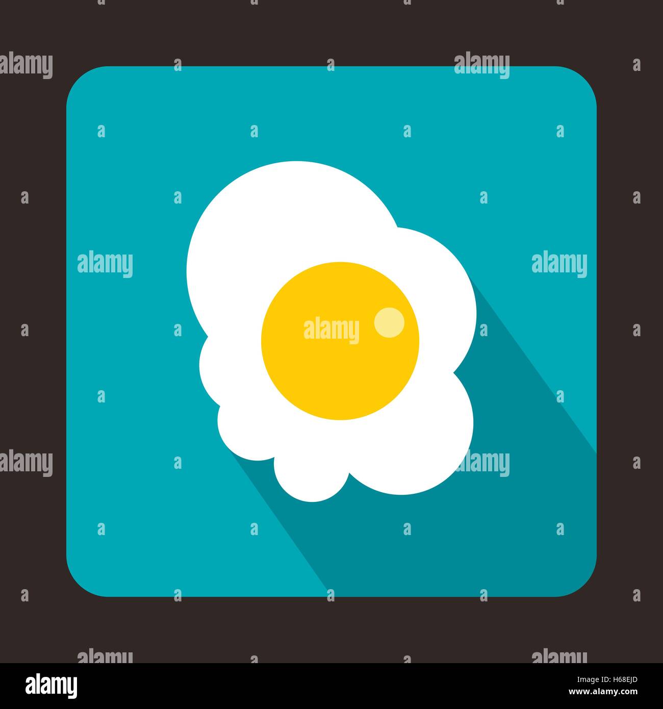 Chicken fried in pan Stock Vector Images - Alamy