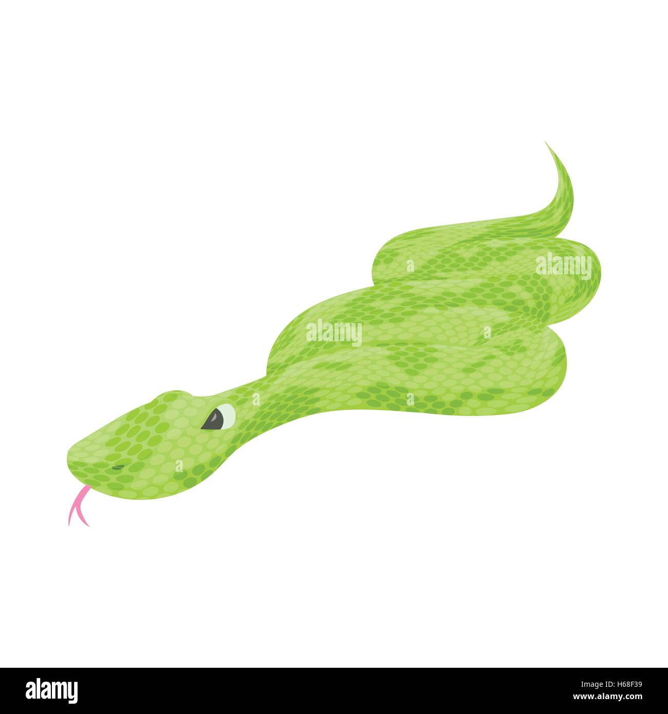 Snake icon, cartoon style Stock Vector Image & Art - Alamy