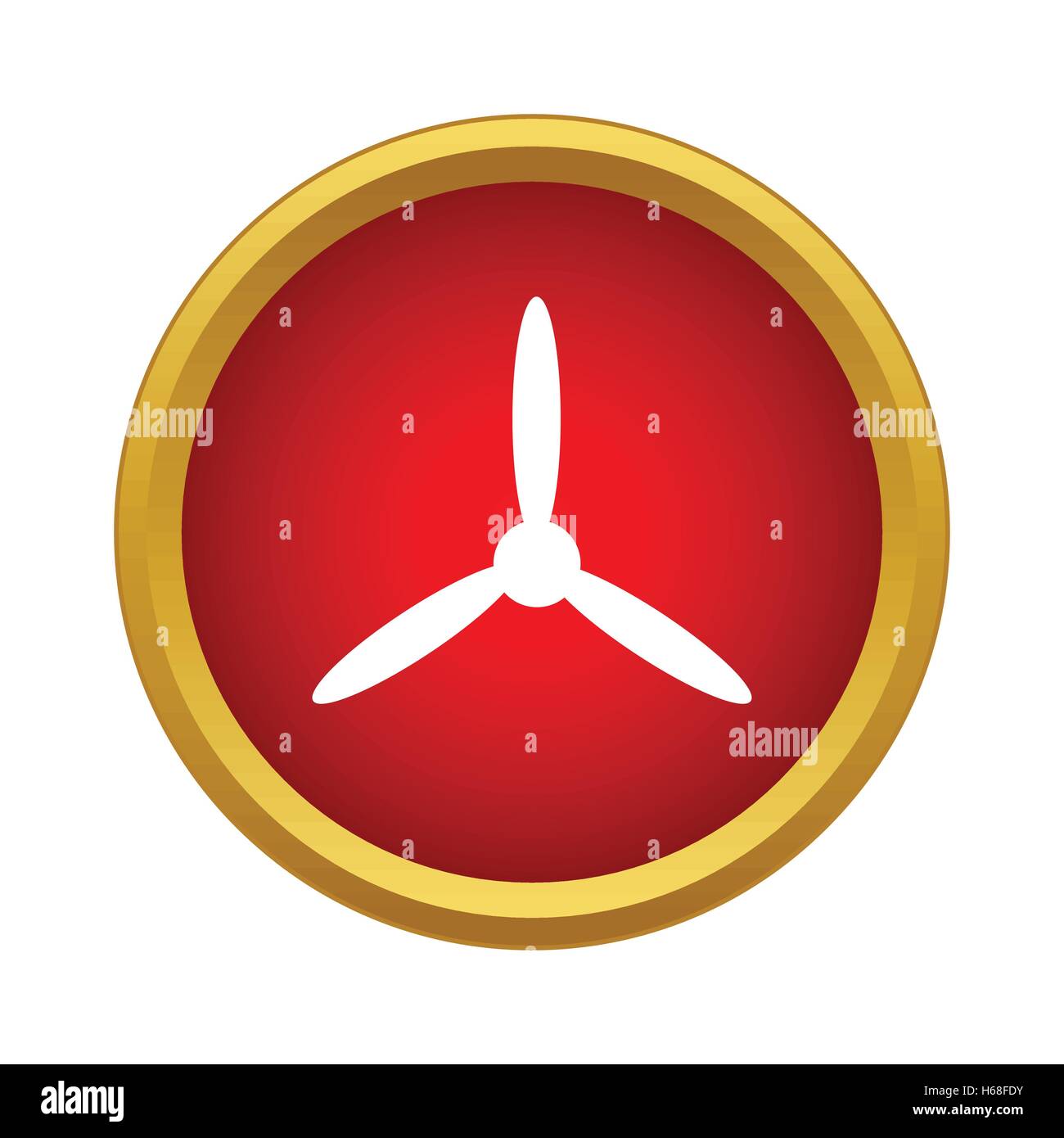 Propeller icon, simple style Stock Vector Image & Art - Alamy