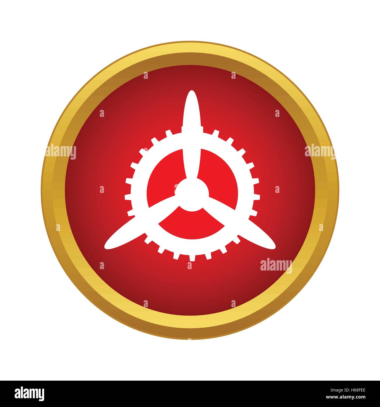 Mechanism of propeller icon, simple style Stock Vector Image & Art - Alamy