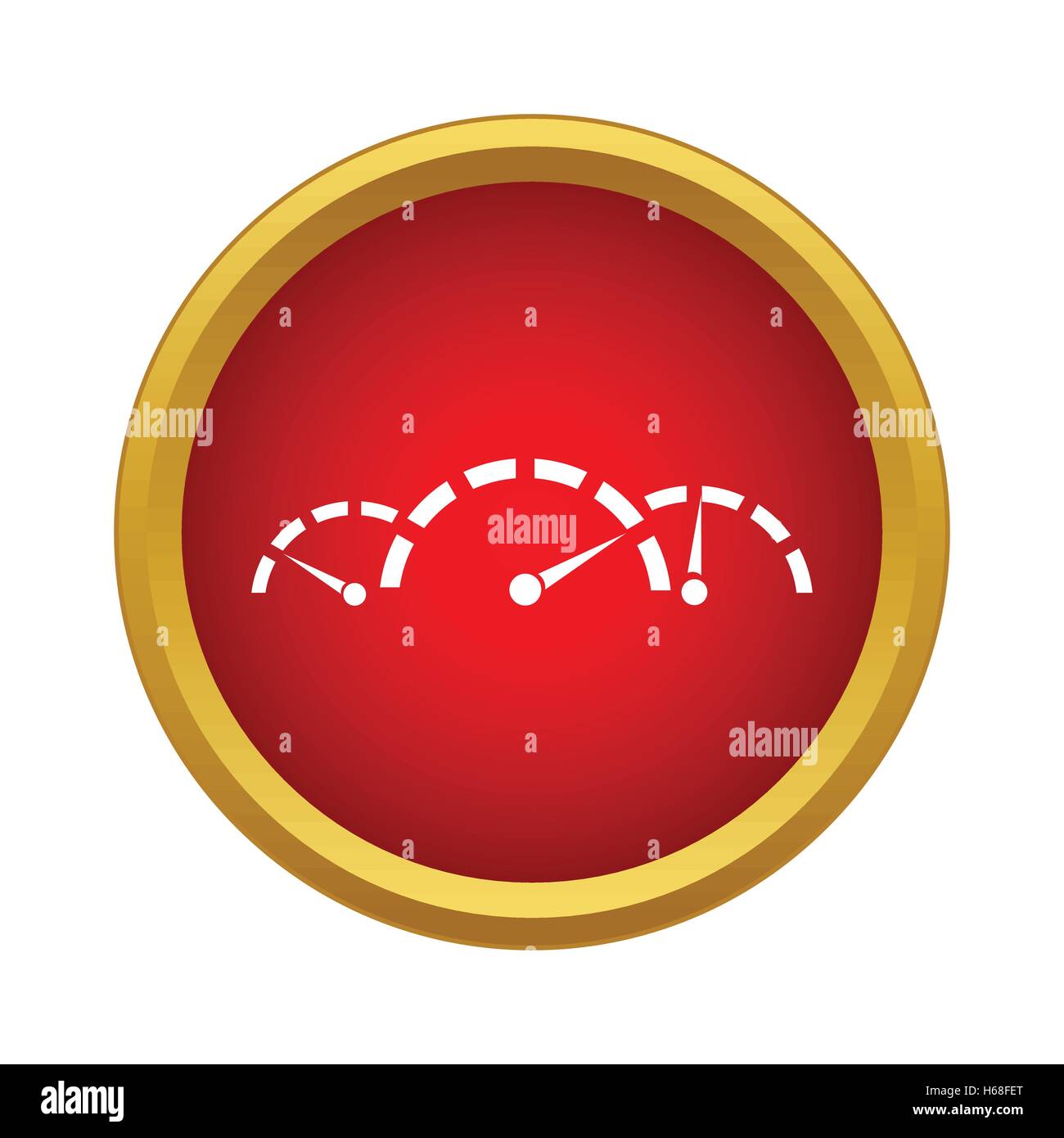 Dashboard icon in simple style Stock Vector Image & Art - Alamy