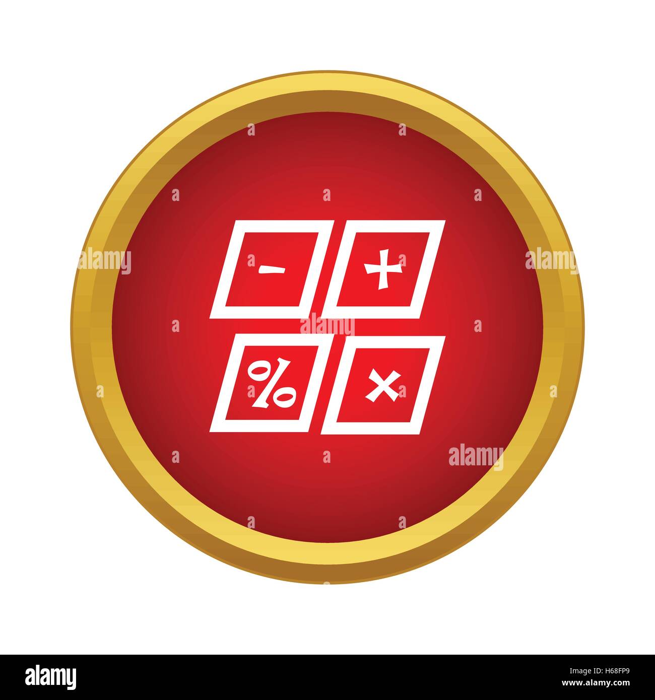 Marks calculation icon, simple style Stock Vector Image & Art - Alamy