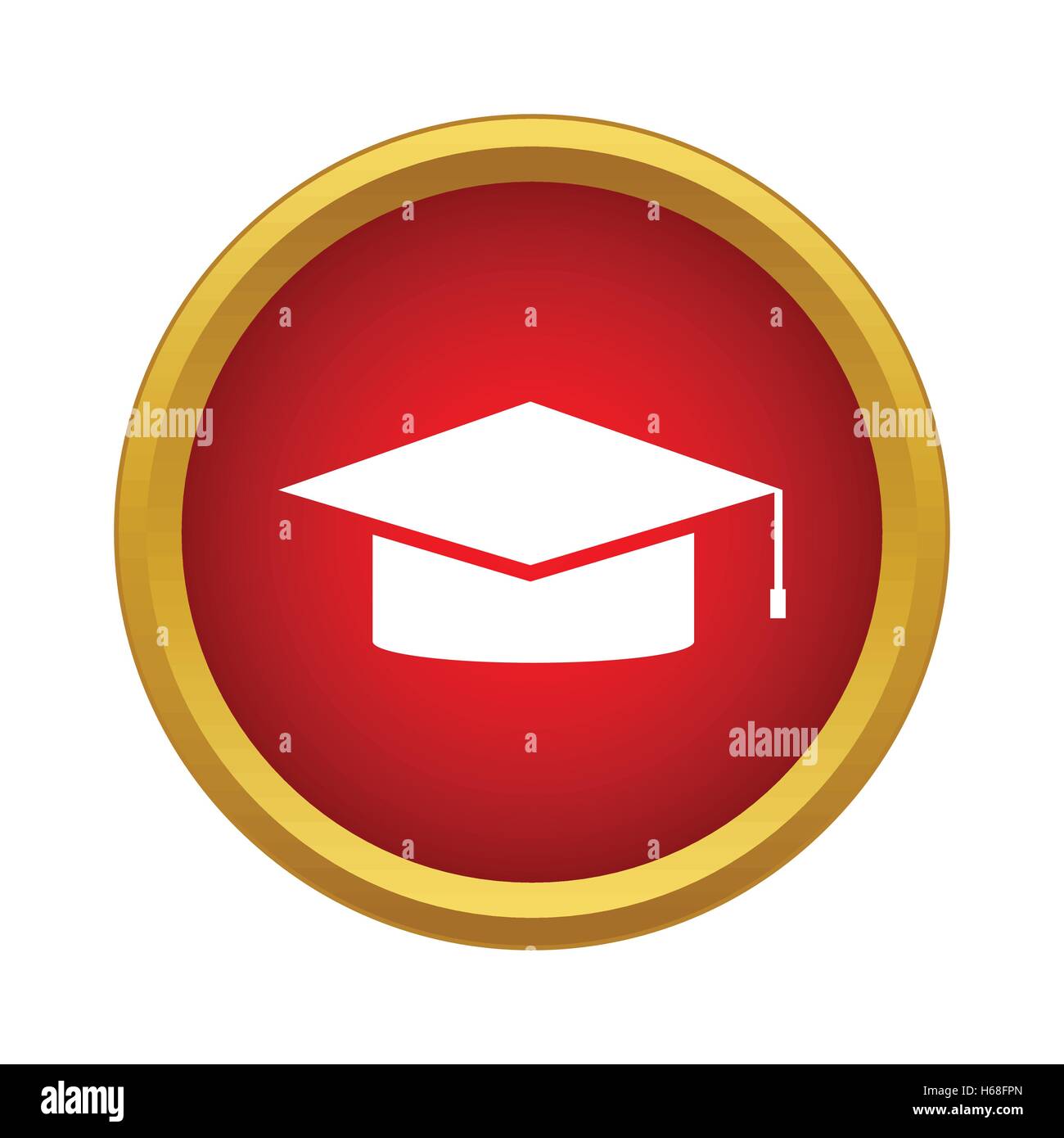 Cap student icon, simple style Stock Vector Image & Art - Alamy