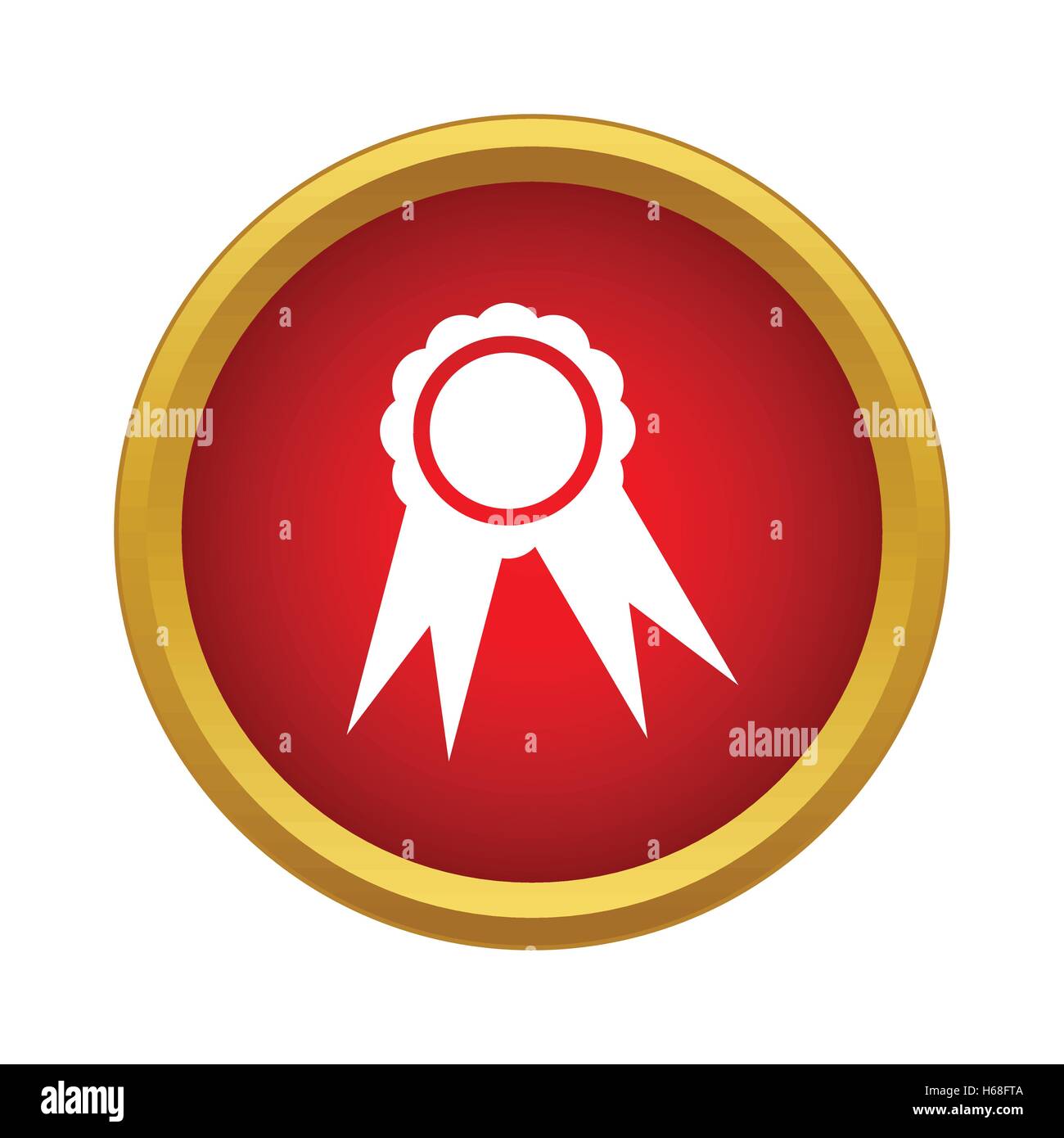 Medal icon, simple style Stock Vector Image & Art - Alamy