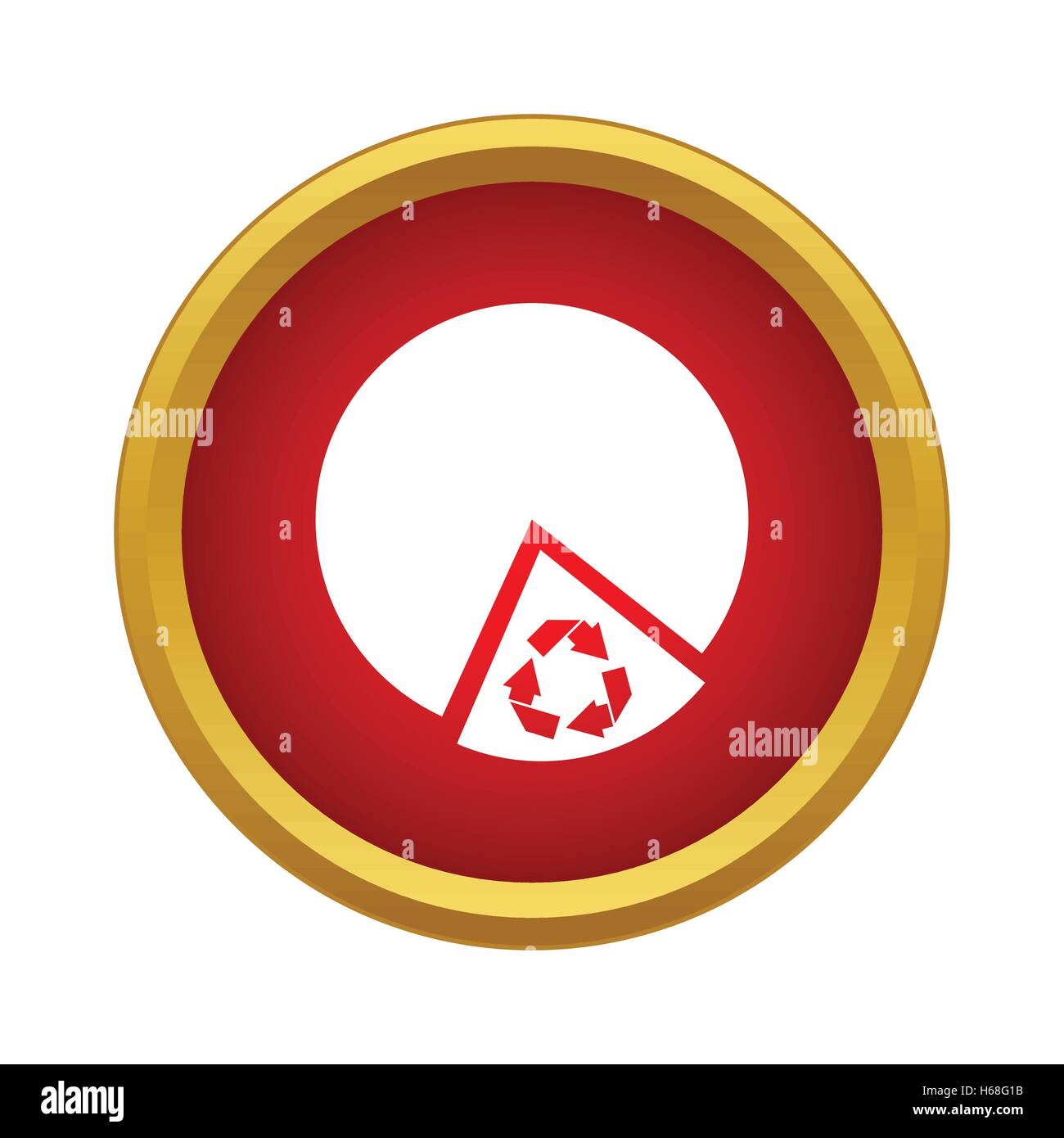 Recyclable product icon, simple style Stock Vector Image & Art - Alamy