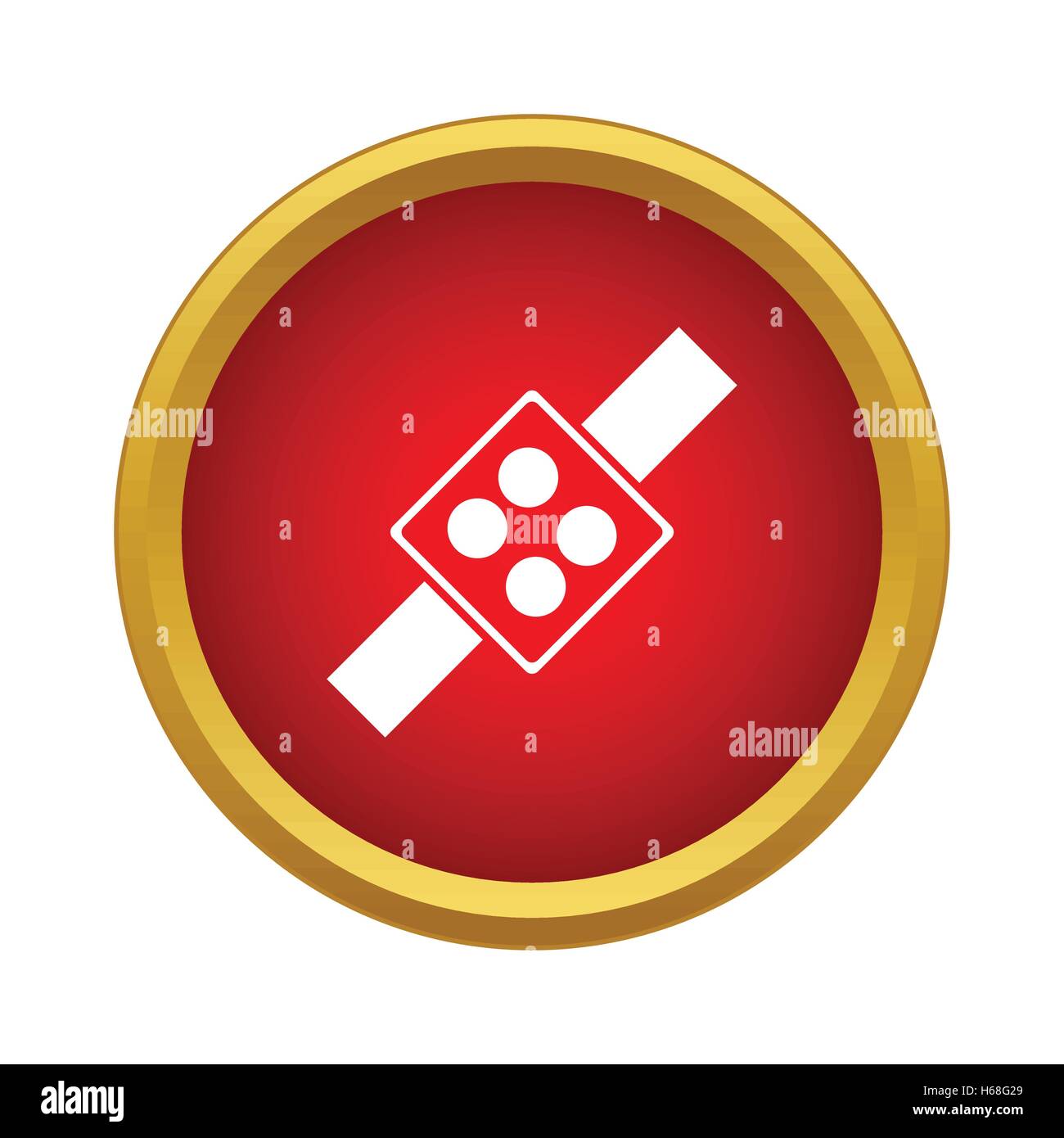 Button synthesizer icon, simple style Stock Vector Image & Art - Alamy