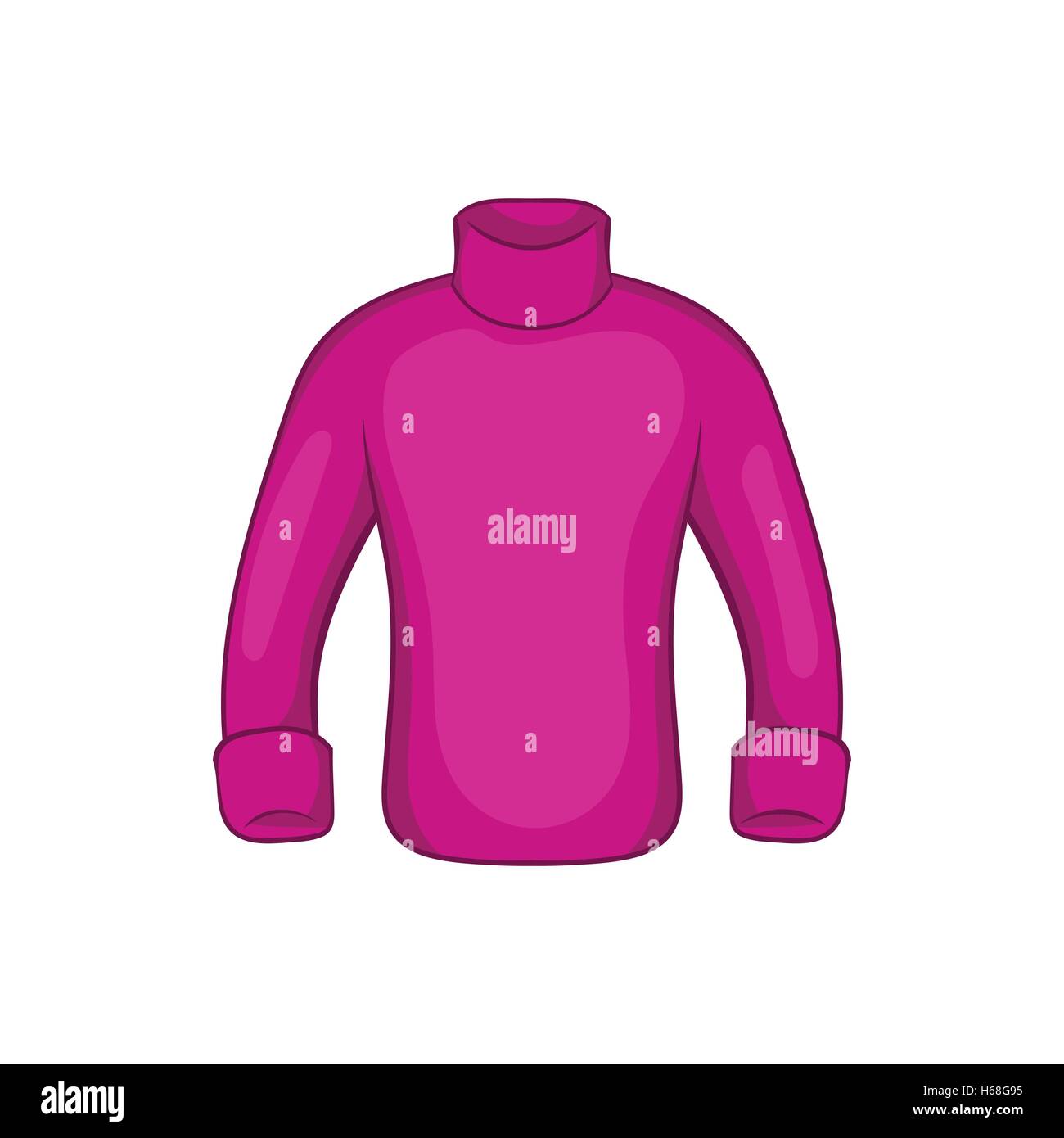 Mans sweater icon, cartoon style Stock Vector Image & Art - Alamy