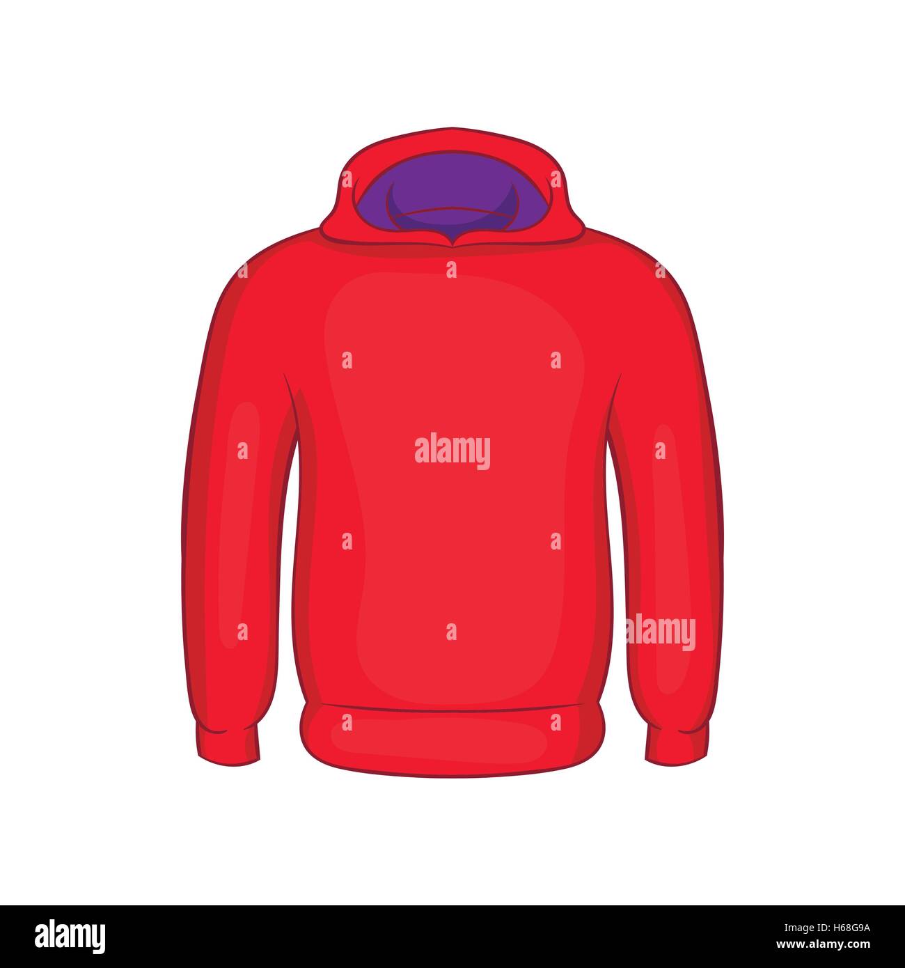 Mens winter sweatshirt icon, cartoon style Stock Vector Image & Art - Alamy