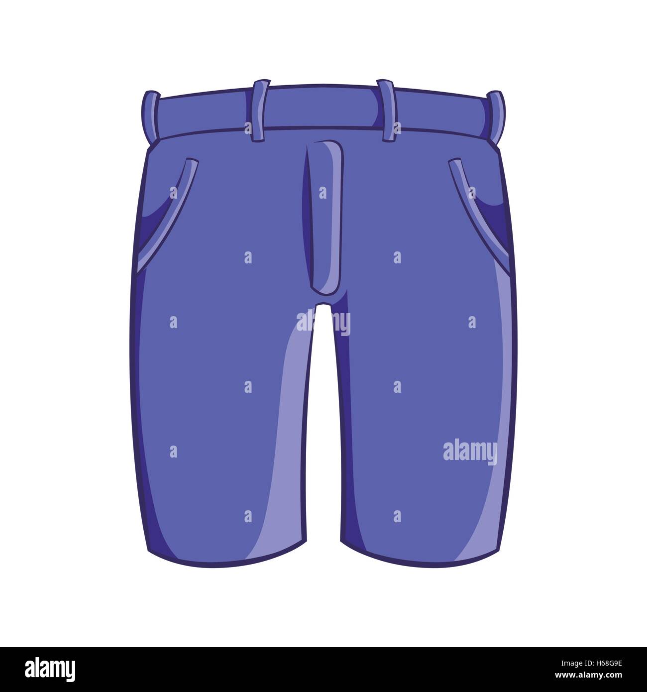 Mens classic shorts icon, cartoon style Stock Vector Image & Art - Alamy