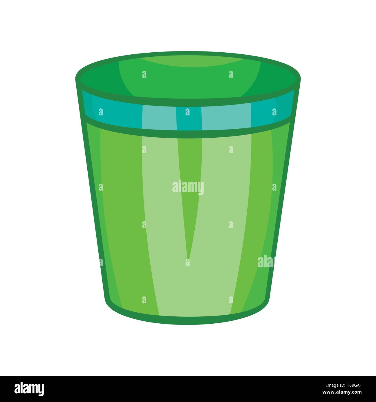 Empty trash can icon, cartoon style Stock Vector Image & Art - Alamy