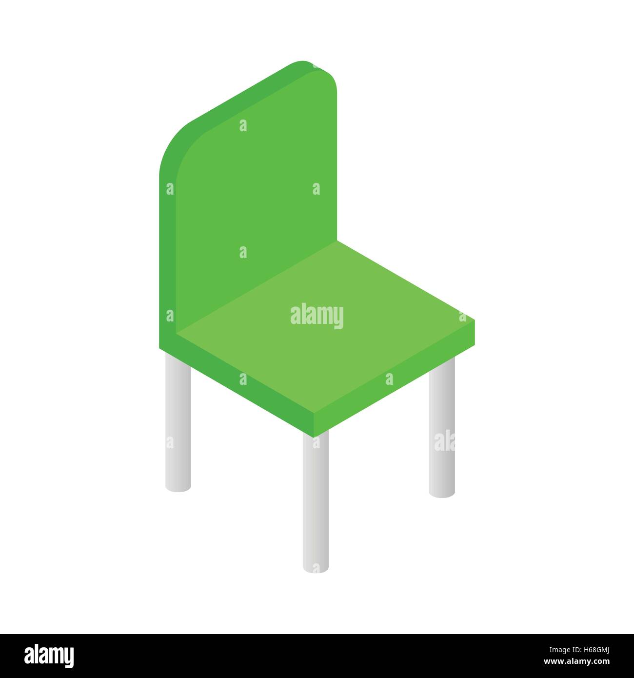 Cafe furniture icon isometric Cut Out Stock Images & Pictures - Alamy