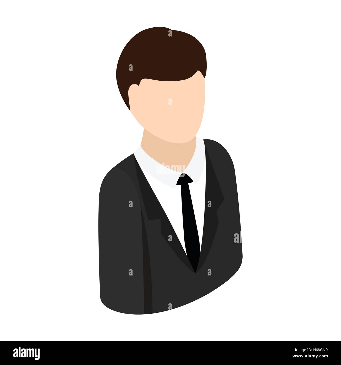 Businessman isometric 3d icon Stock Vector Image & Art - Alamy