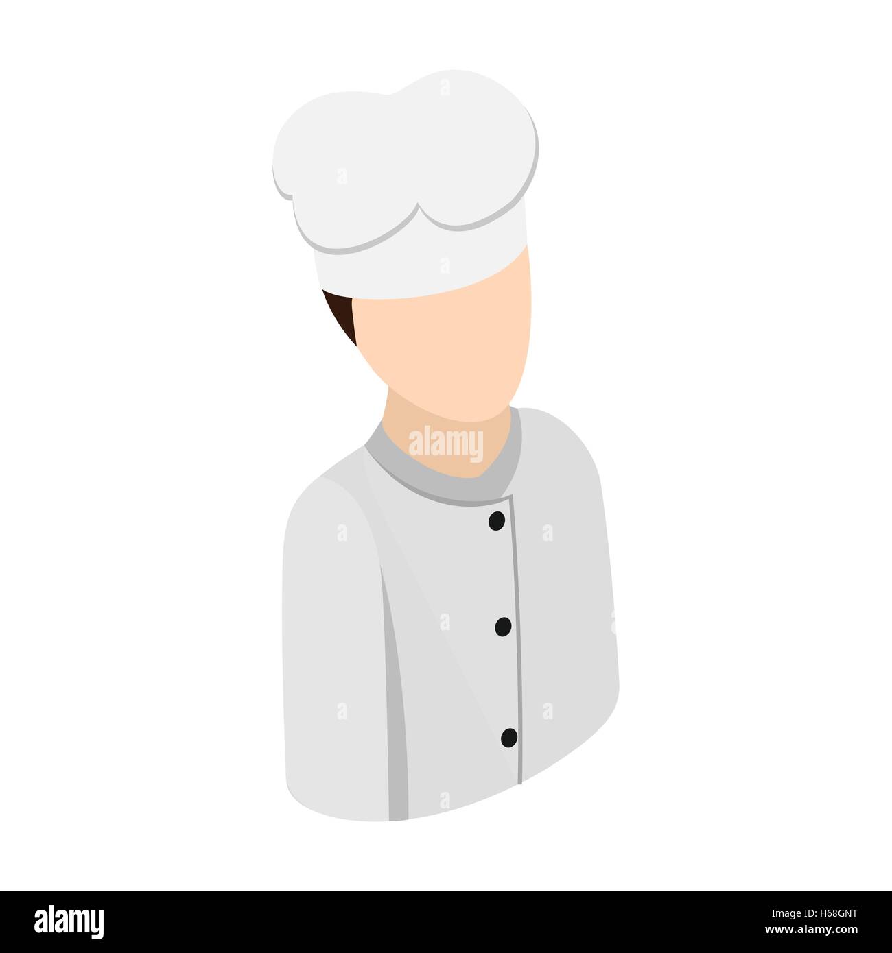 3d white character chef Stock Vector Images - Alamy
