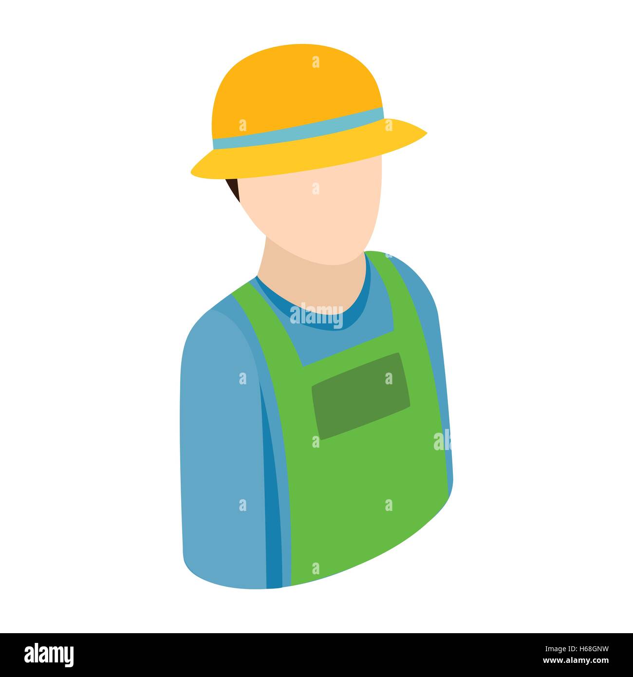Farmer isometric 3d icon Stock Vector Image & Art - Alamy