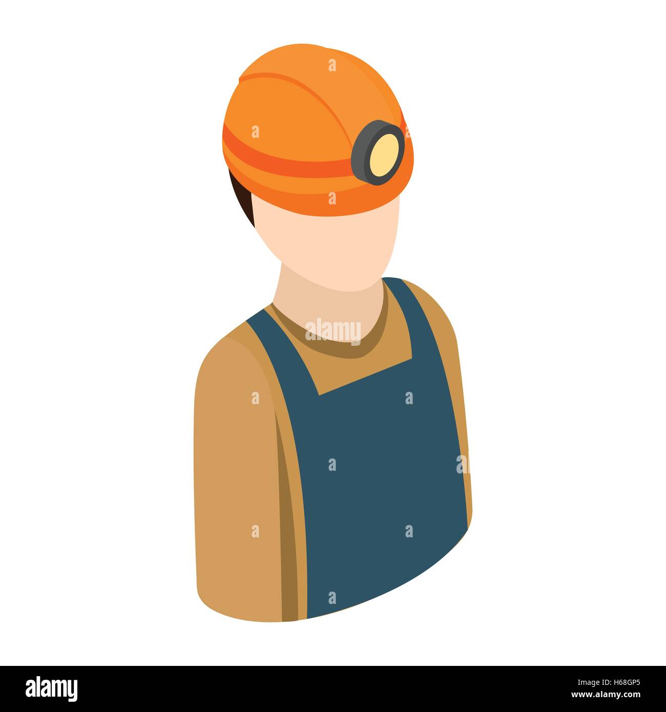 Miner isometric 3d icon Stock Vector Image & Art - Alamy