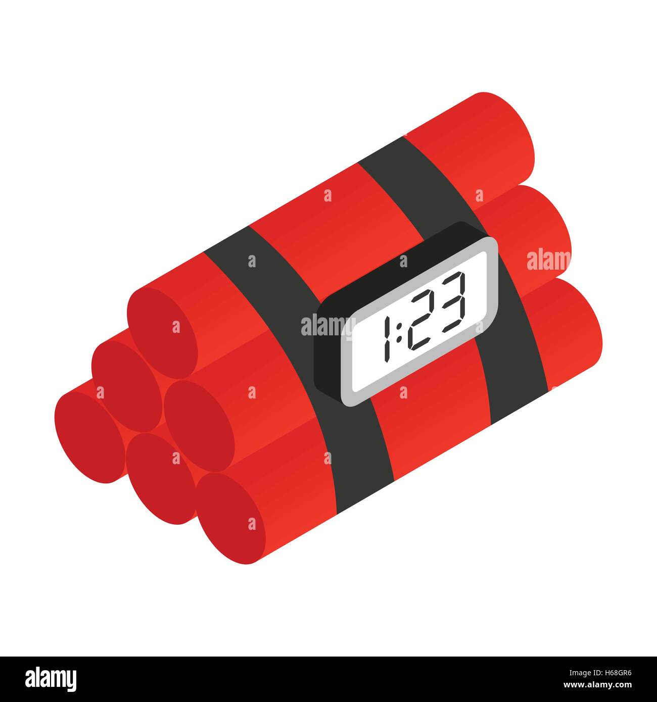 Dynamite isometric 3d icon Stock Vector Image & Art - Alamy