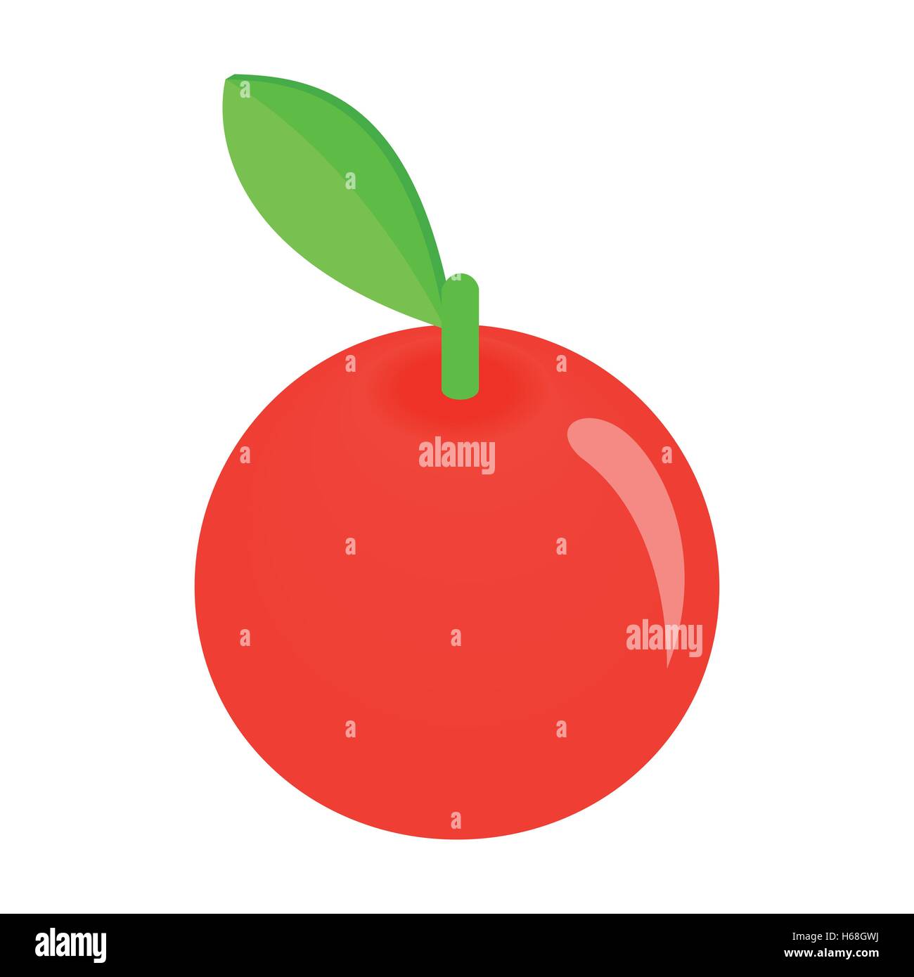 Apple isometric 3d icon Stock Vector Image & Art - Alamy