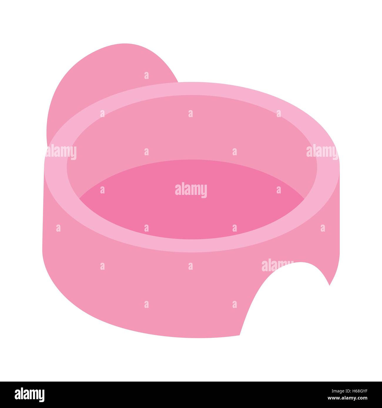Baby potty isometric 3d icon Stock Vector Image & Art - Alamy